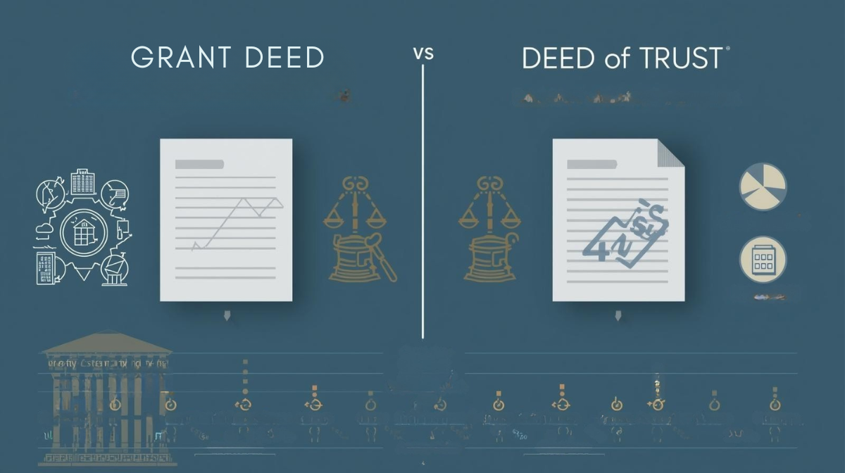 Grant Deed vs. Deed of Trust: What are the differences?